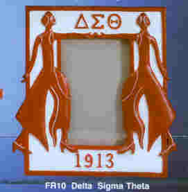 Cushcity.com - Delta Sigma Theta Greek Picture Frame