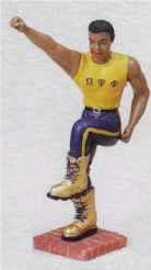 Cushcity.com - Omega Psi Phi "Stepping Out" Fraternity Figurine Line